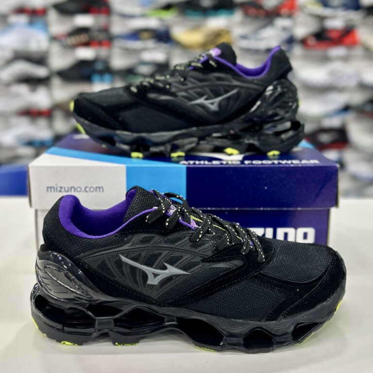 Mizuno Wave Phophecy LS Flor de Lótus Preto - Nacional Premium - Com ...